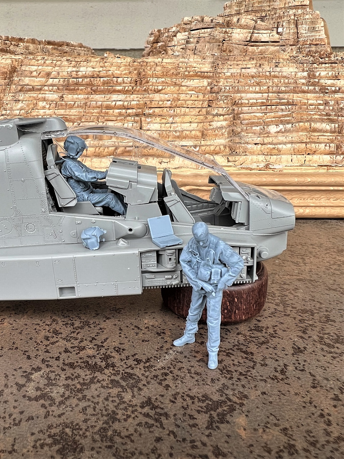 US Army AH-64E Apache pilot and gunner by Reedoak - Vendors Board ...