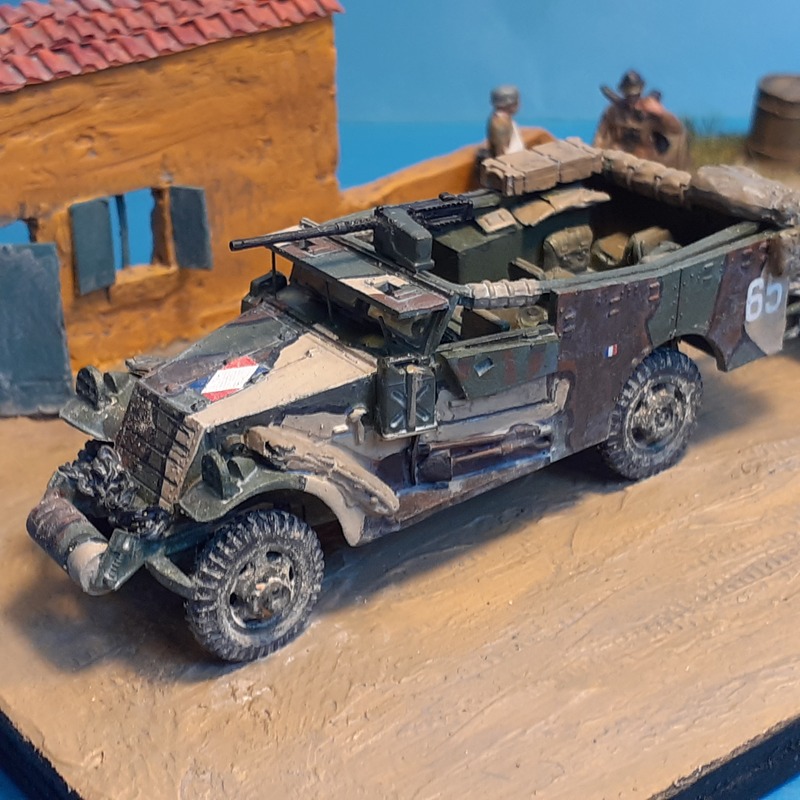 M3 Scout Car Italie, 1944 4e RSM