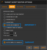 [TUTORIEL] TARGET Script Editor - Thrustmaster - egosoft.com