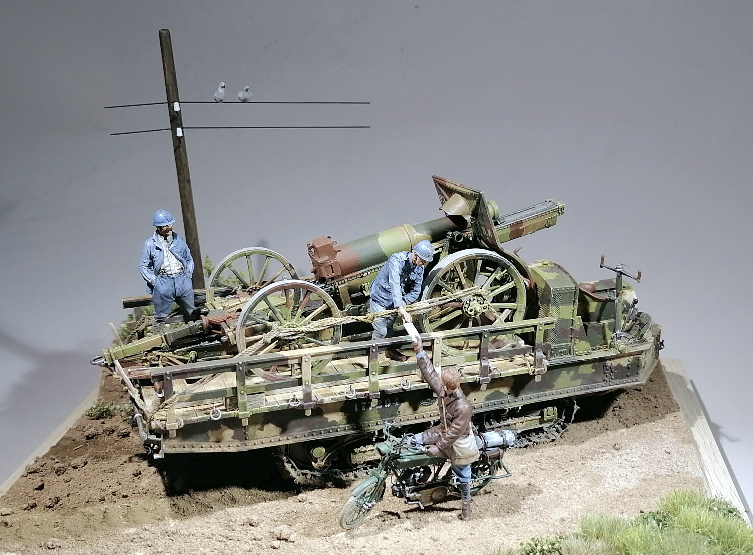 Le tracteur Renault FB de U-Models au 1/35 (ref UM482)
