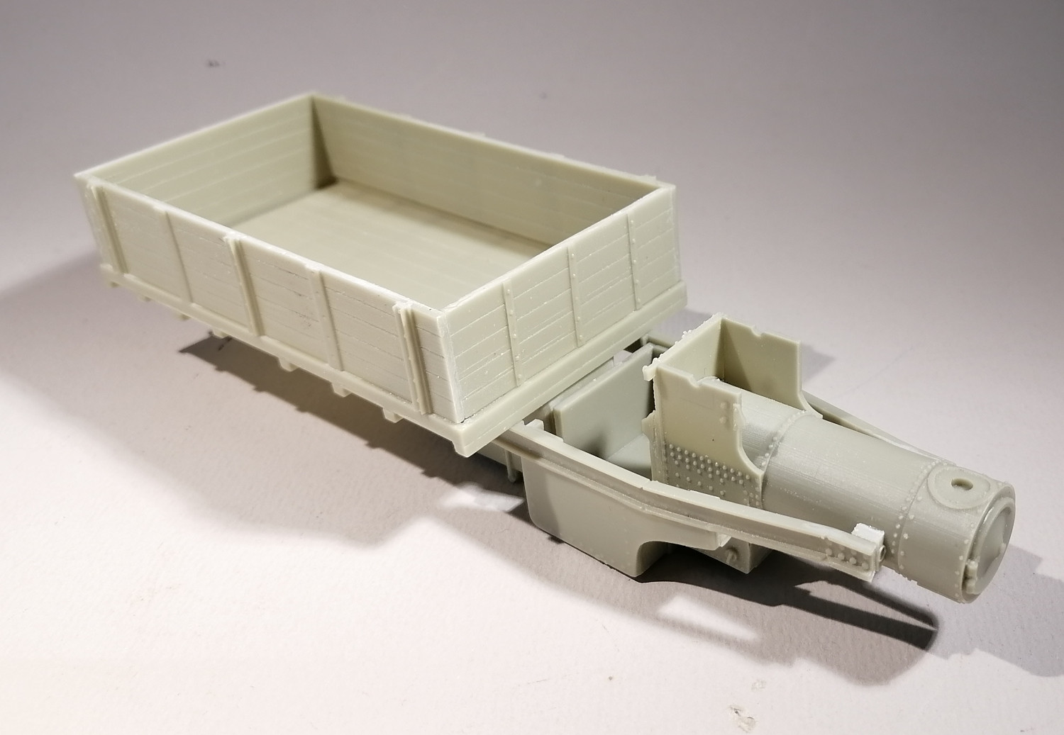 [RESICAST] FODEN Steam Wagon GS body Réf 35.1311