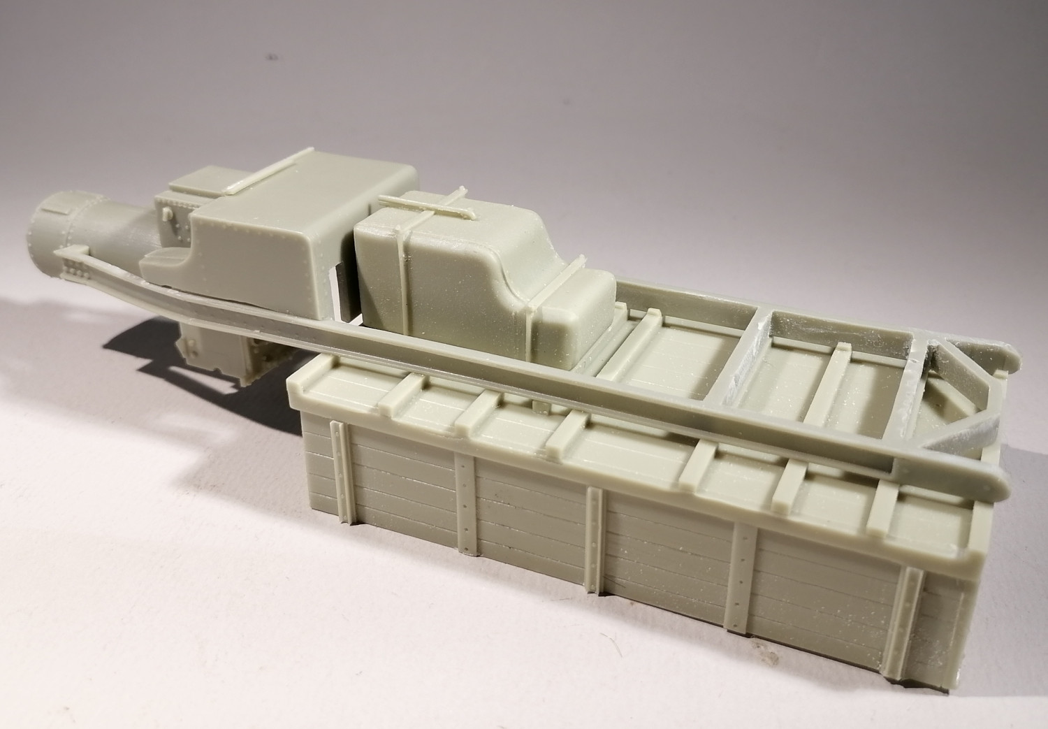 [RESICAST] FODEN Steam Wagon GS body Réf 35.1311