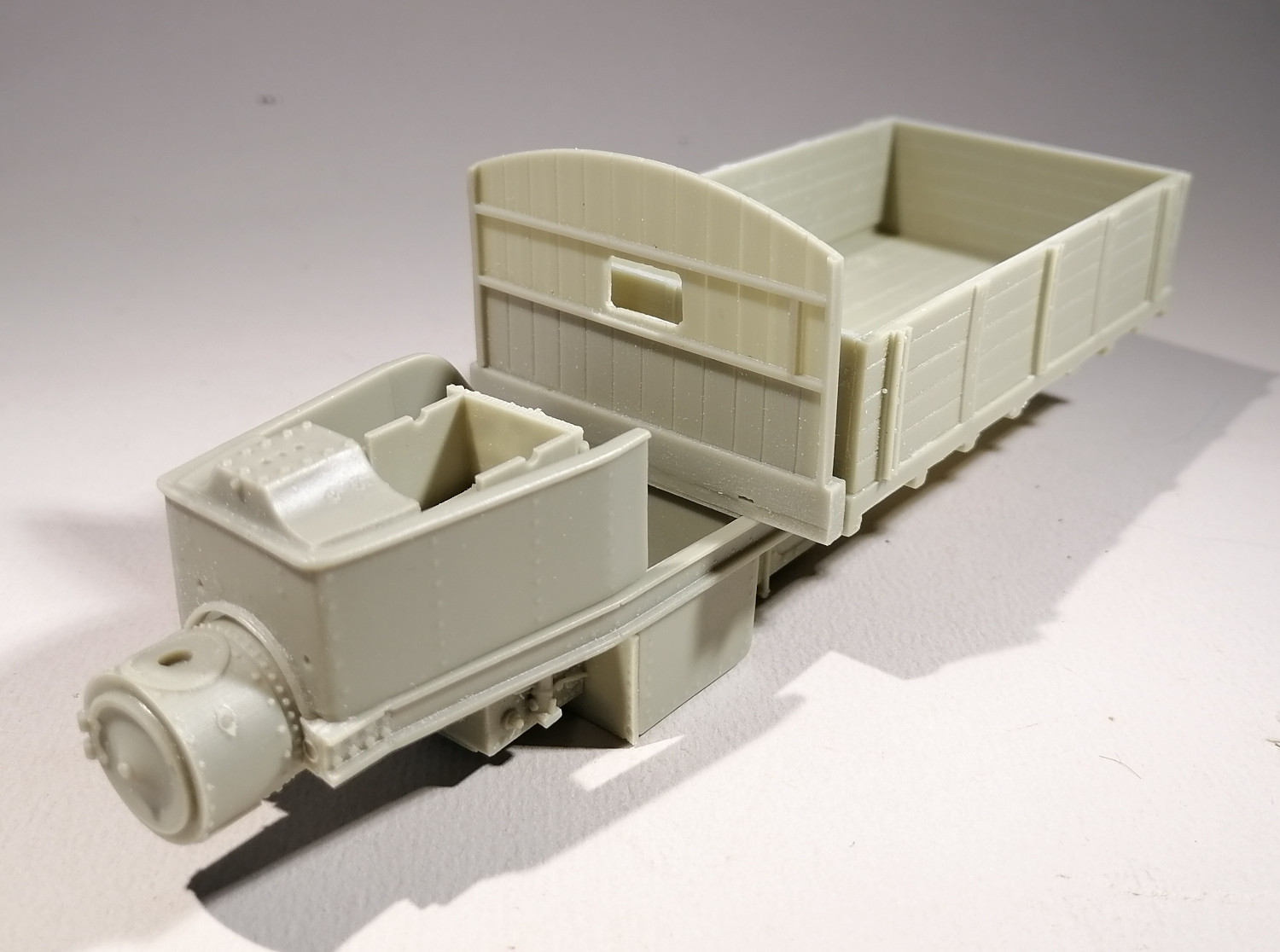 [RESICAST] FODEN Steam Wagon GS body Réf 35.1311