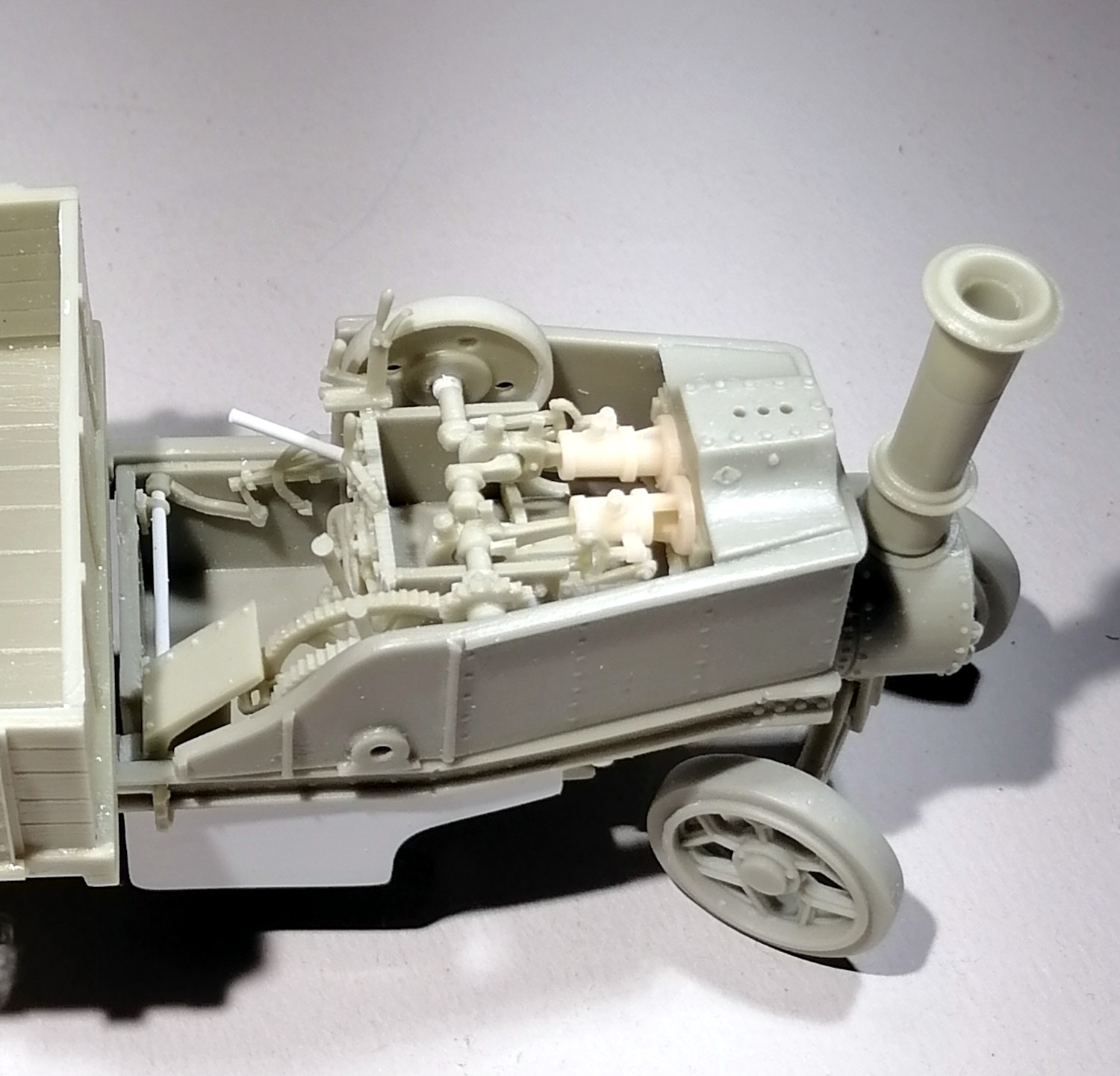 [RESICAST] FODEN Steam Wagon GS body Réf 35.1311