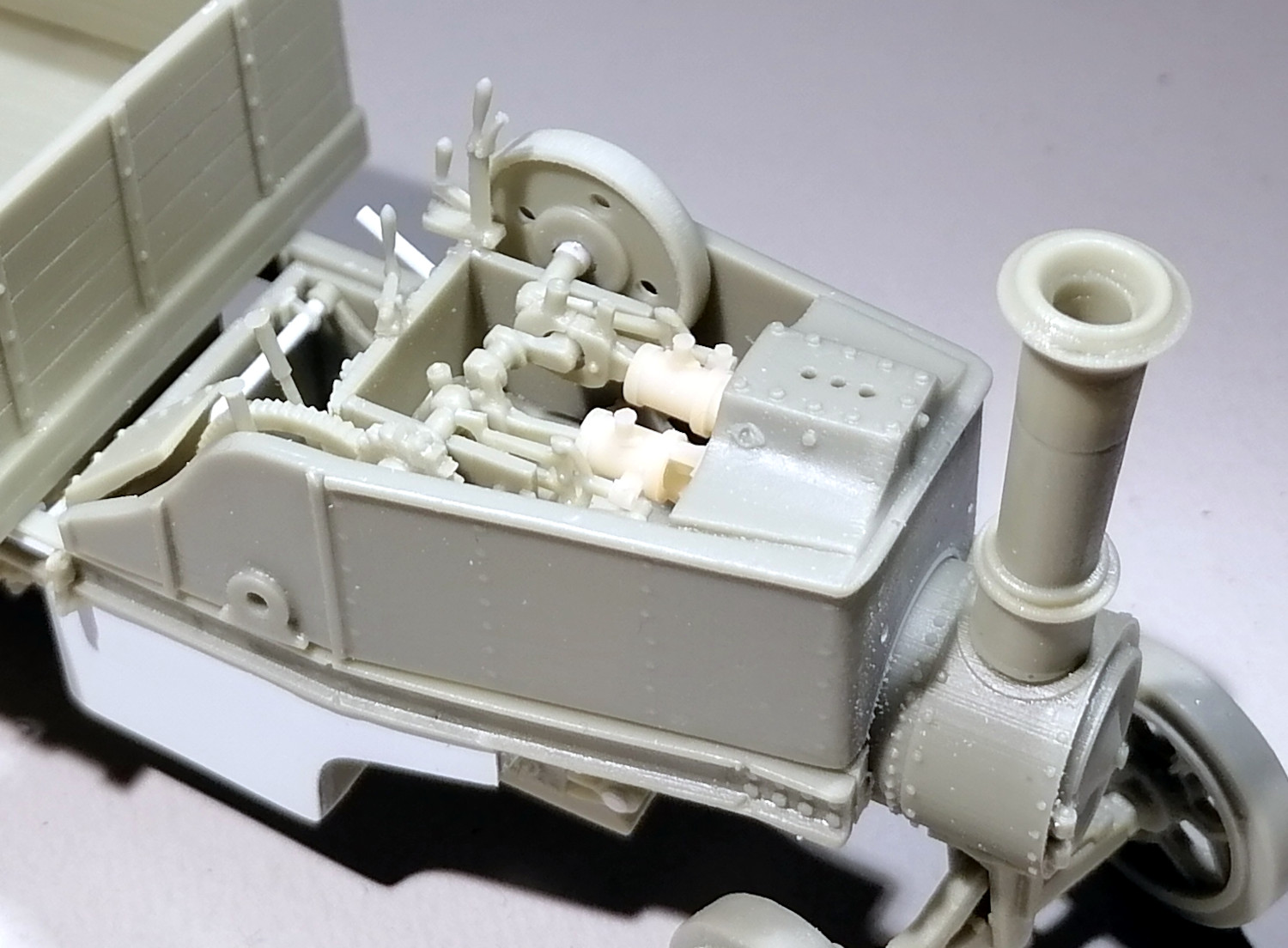 [RESICAST] FODEN Steam Wagon GS body Réf 35.1311