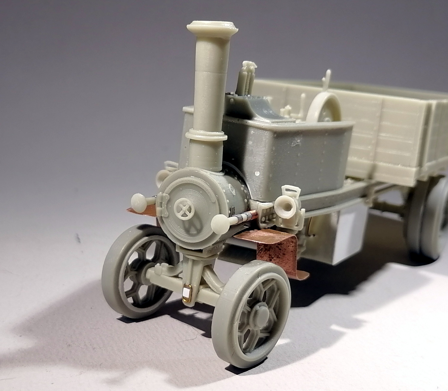 [RESICAST] FODEN Steam Wagon GS body Réf 35.1311