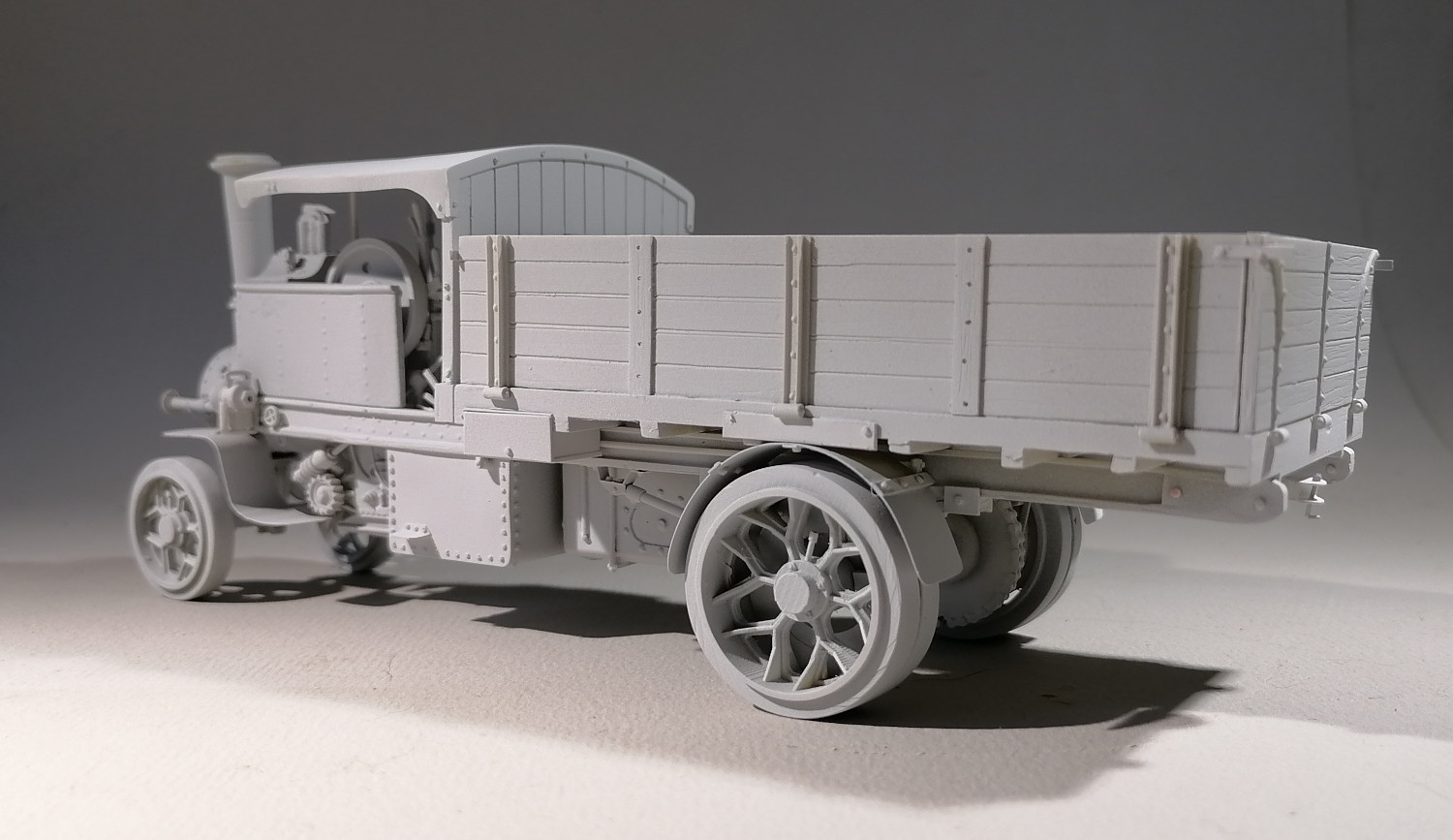 [RESICAST] FODEN Steam Wagon GS body Réf 35.1311