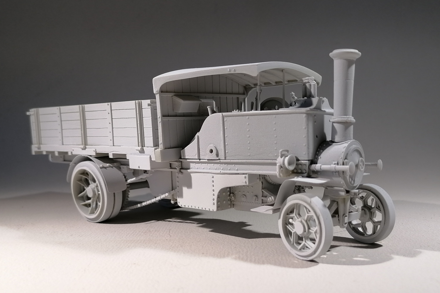 [RESICAST] FODEN Steam Wagon GS body Réf 35.1311