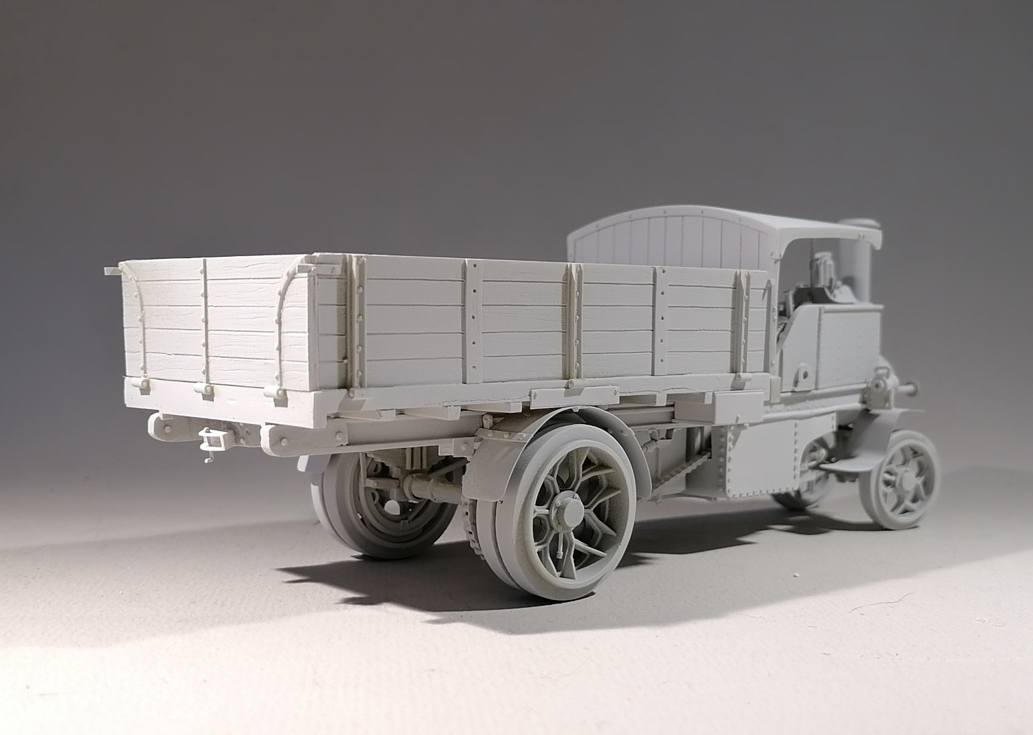 [RESICAST] FODEN Steam Wagon GS body Réf 35.1311