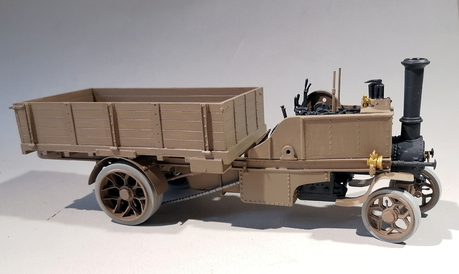 [RESICAST] FODEN Steam Wagon GS body Réf 35.1311