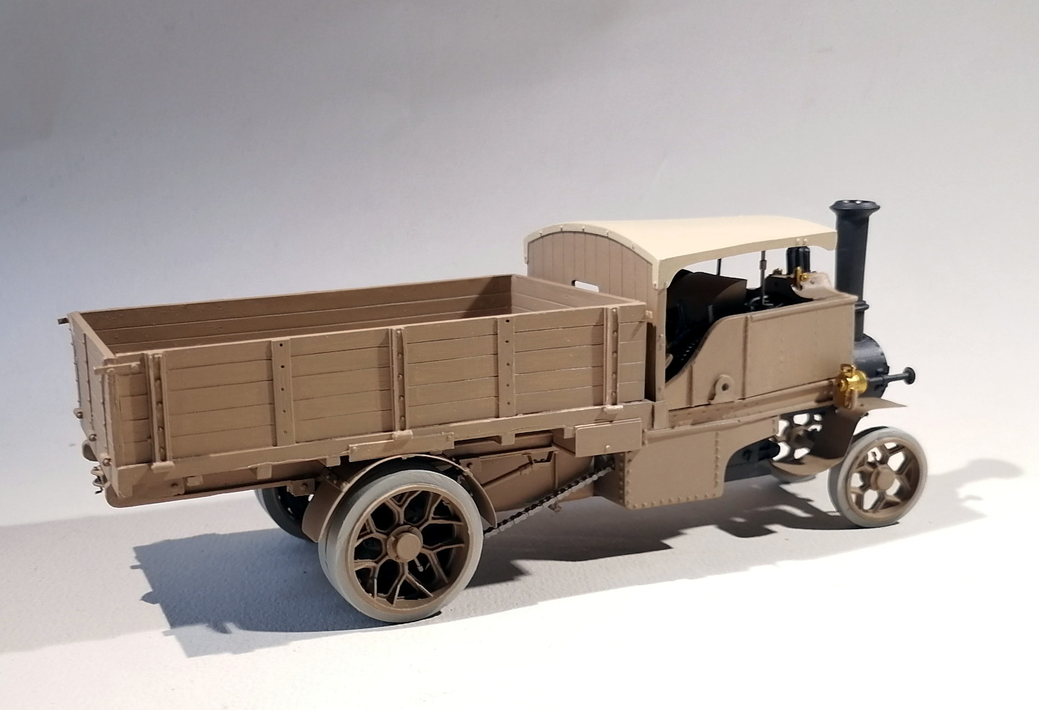 [RESICAST] FODEN Steam Wagon GS body Réf 35.1311