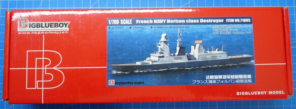 [Revue] Frégates "Horizon" (Forbin et Chevalier Paul) , 1/700, BigBlueBoy