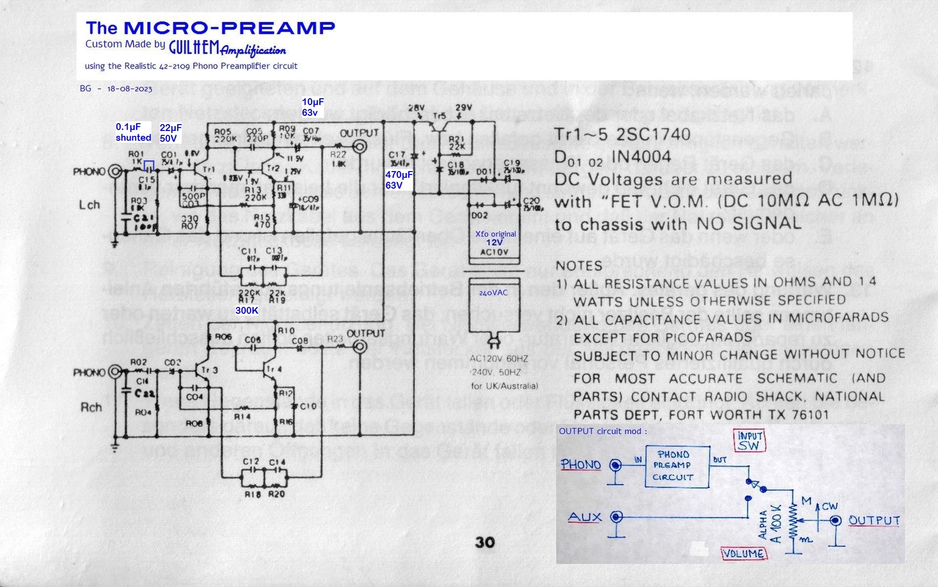 DIY Audio Projects Forum • Olson AM-221 preamp