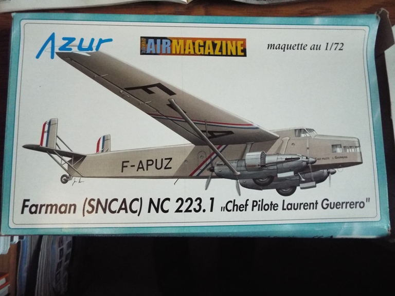 * 1/72 Fil rouge 2023 - Farman (SNCAC) NC 223.1 Azur