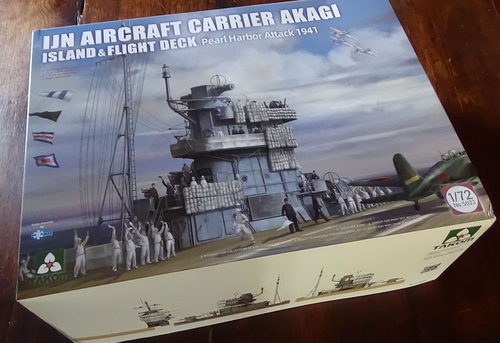 [Revue] IJN Akagi diorama, 1/72e, Takom