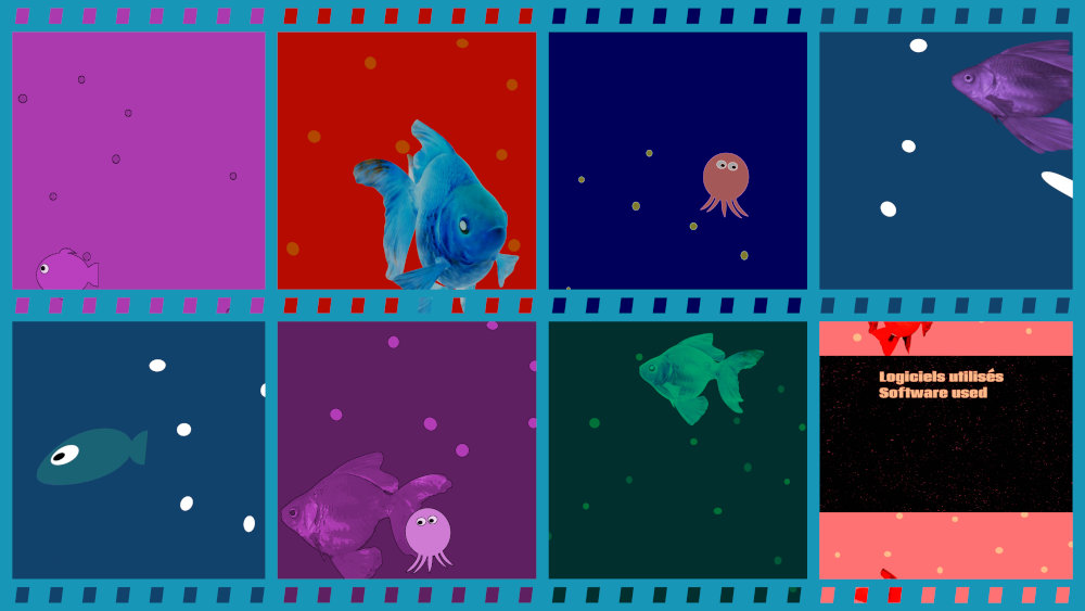 The trailer for the little fish in the aquarium - Work in progress ...