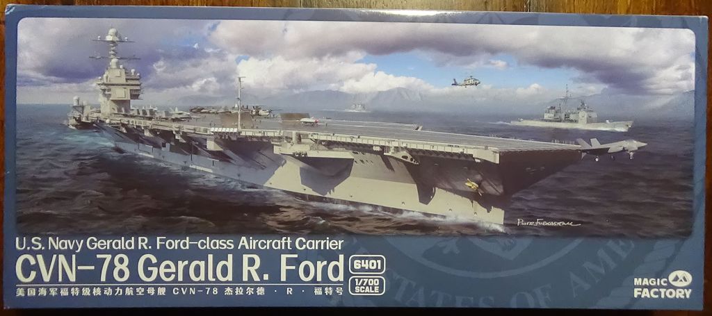 [Revue] USS Gerald R. Ford CVN-78 - 1/700 Magic Factory