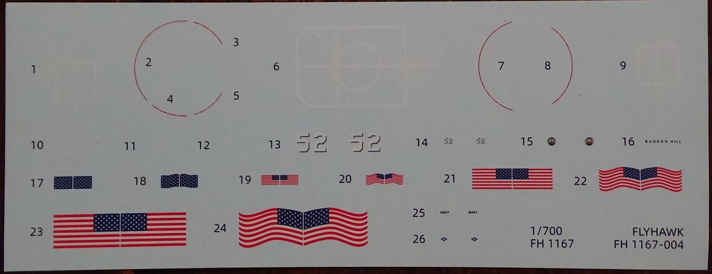 USS Bunker Hill CG-52 (1991), 1991, Flyhawk, Deluxe edition