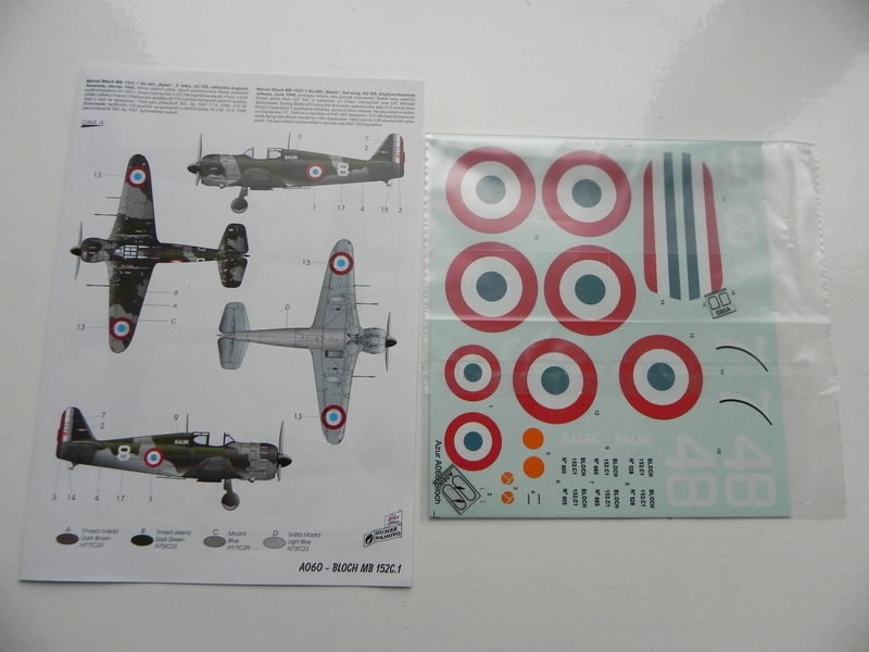 Marcel BLOCH MB 152C1 Azur 1/32 - Works in Progress - Large Scale Planes