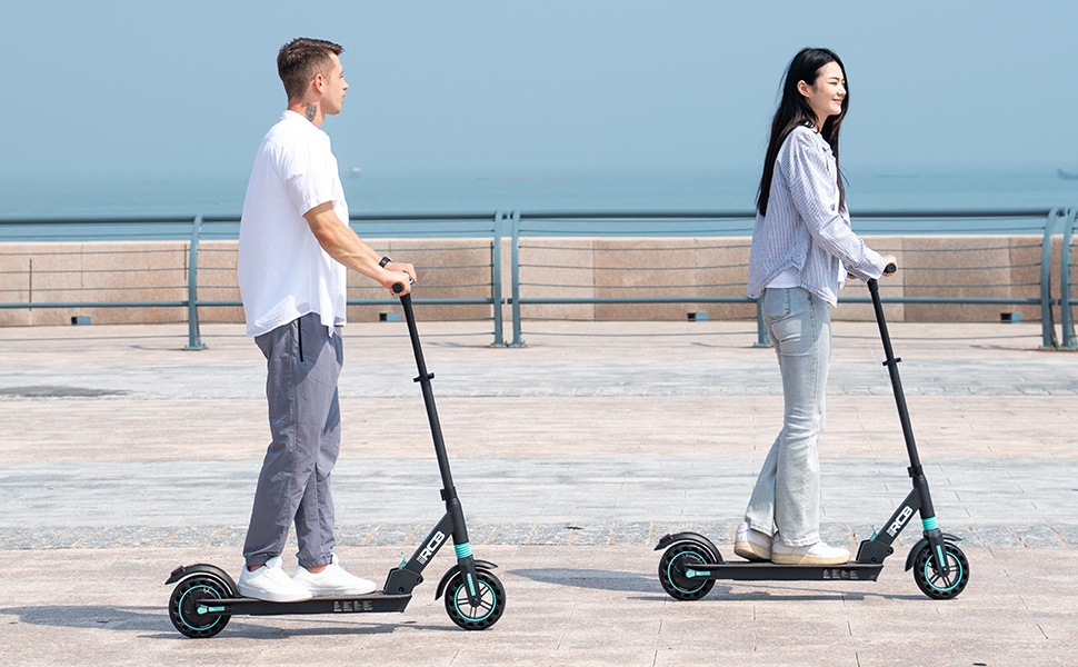 RCB Trottinette Electrique pliable - Léger Ultra Portable - APP- écran ...