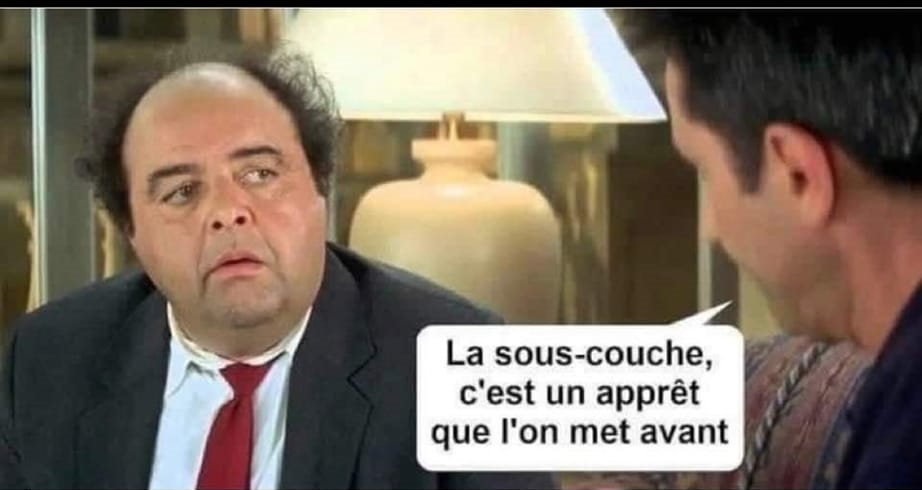 Pourquoi une peinture appliquée sur plastique s'efface après séchage