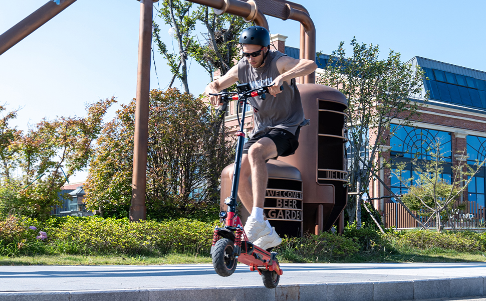 Trottinette Électrique Pliable Pneus 10 - 800W - APP - RCB TECH RE24 au meilleur prix | E.Leclerc