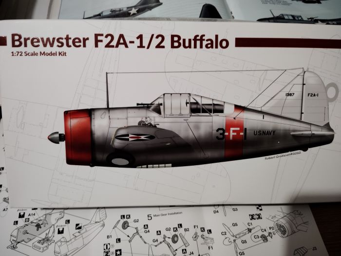 *1/72 Brewster F2A Buffalo Hobby 2000