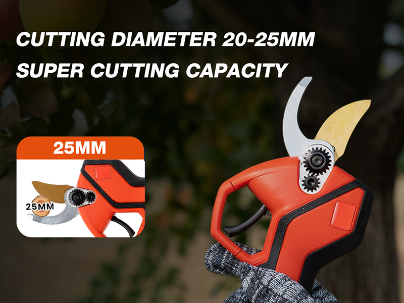 OUTIGO Sécateur Électrique Sans fil, 25mm Secateur Electrique 3000 mAh ...