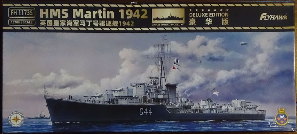 [Revue] HMS Martin, destroyer britannique de type M, 1942, Flyhawk ...